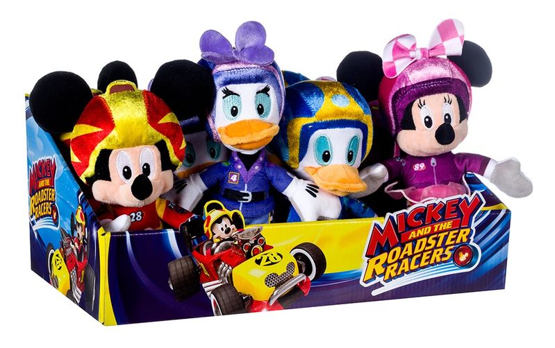 MICKEY AND ROADSTER RACERS 20Cms - www.marketplaceplush.com