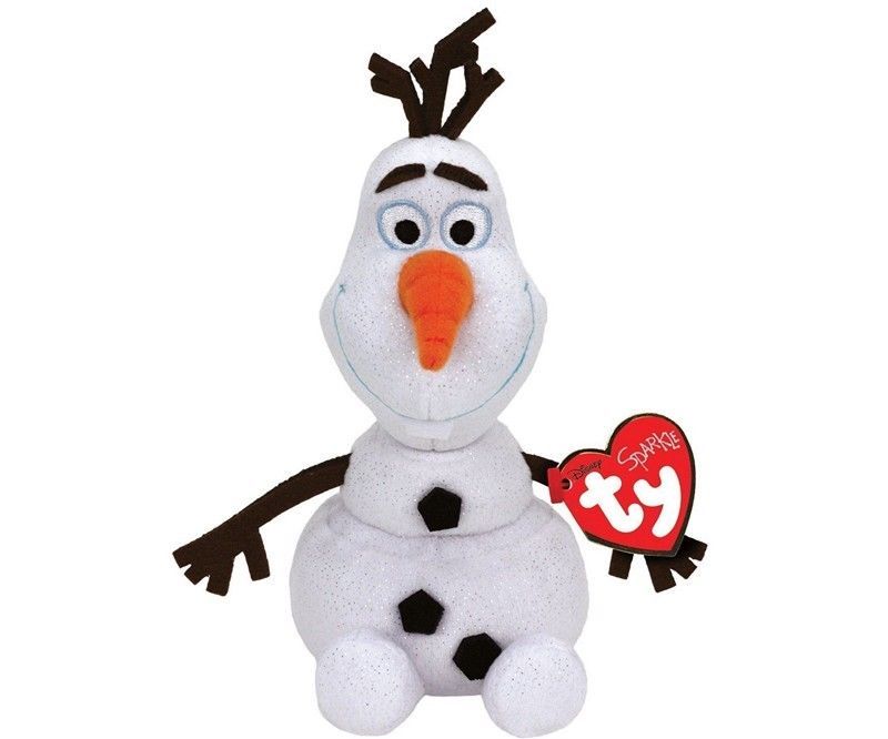 FROZEN SITTING OLAF 16CM TY (with sound)