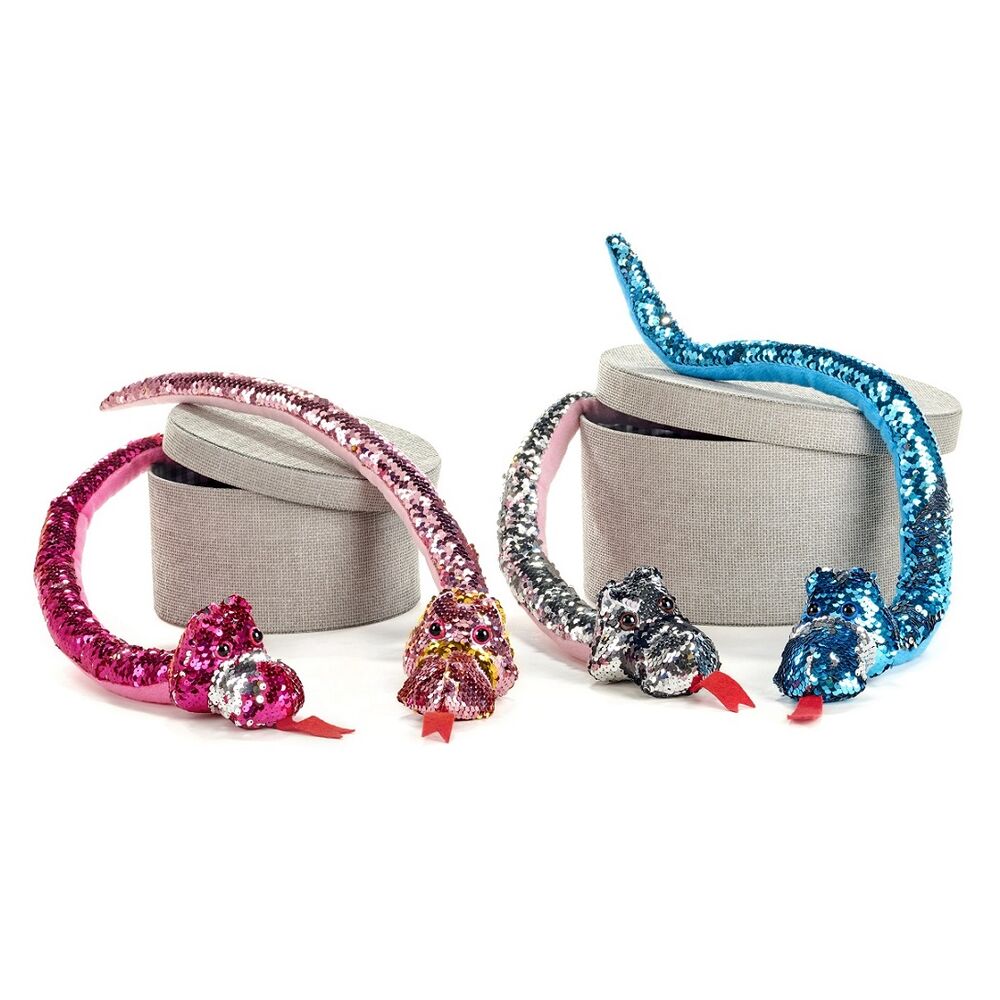 SEQUIN SNAKE 4 COL. 68CM