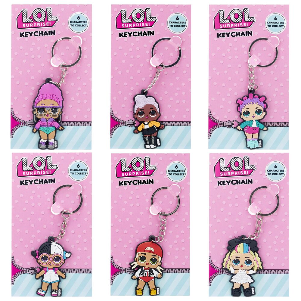 LOL SURPRISE KEYCHAIN 6 MODELS - Marketplace Plush 2020