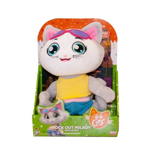 44 Cats Milady Musical Plush 23x17cm (Mod. 207) - Marketplace Plush 2020
