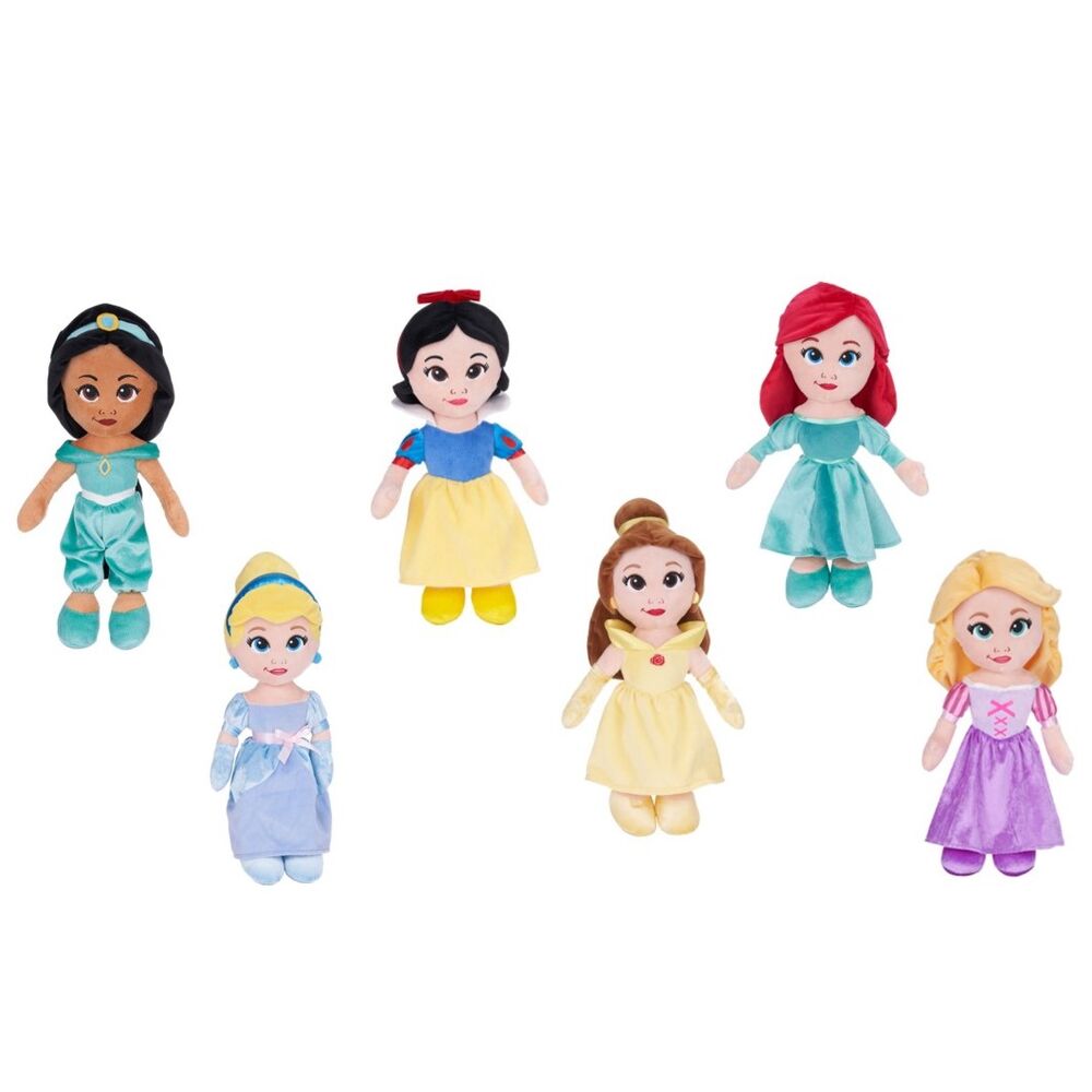Disney Princess 6 Mod. Assort. 30cm - Marketplace Plush 2020