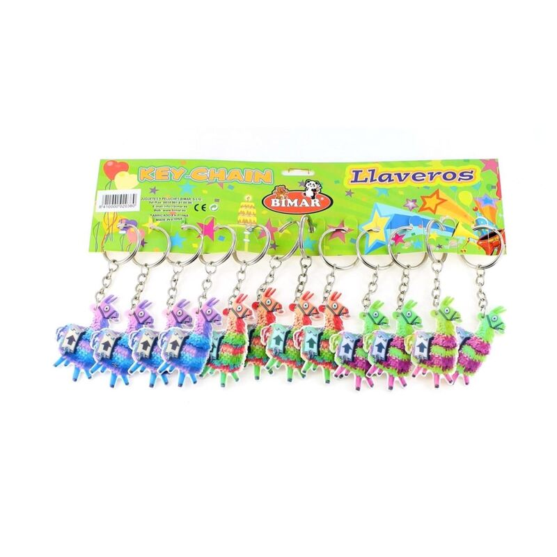 Plastic Flame Keyring - Marketplace Plush 2020